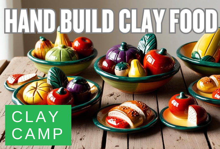 CLAY FOOD! Clay Camp 2025 - August 11-15 1-4p | The Workshop Mpls